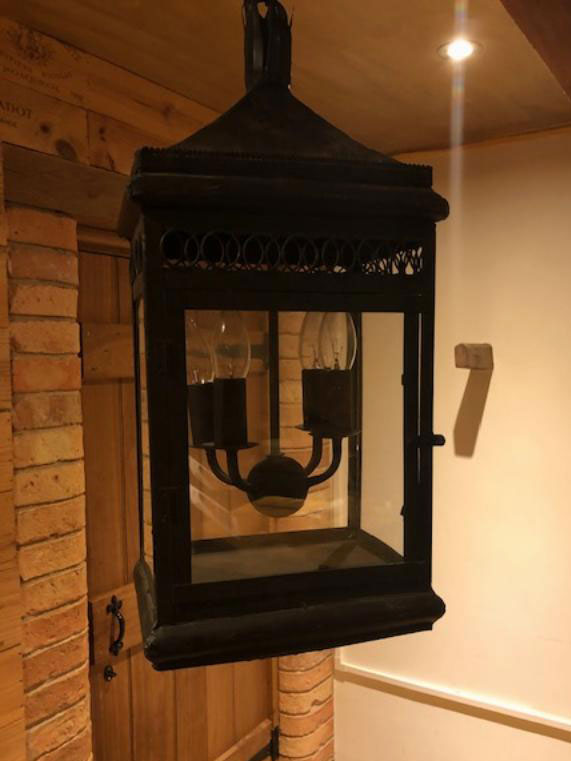 1960s / 70s English Rectangular Lantern